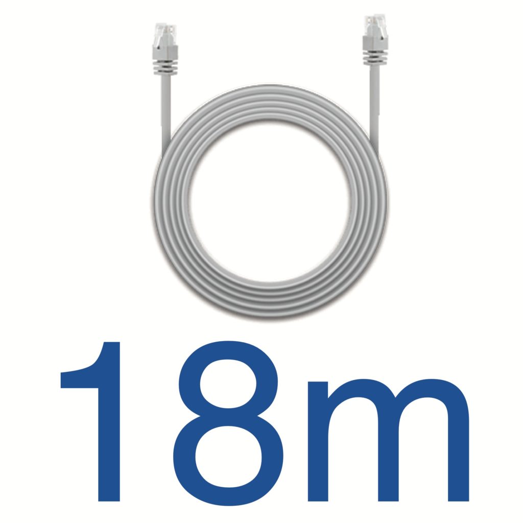 RJ45 Cat6 18 mètres linéaires - CRKS Protection